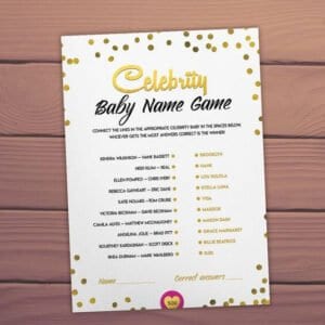 17 Free Printable Baby Shower Games - Party & Beyond!