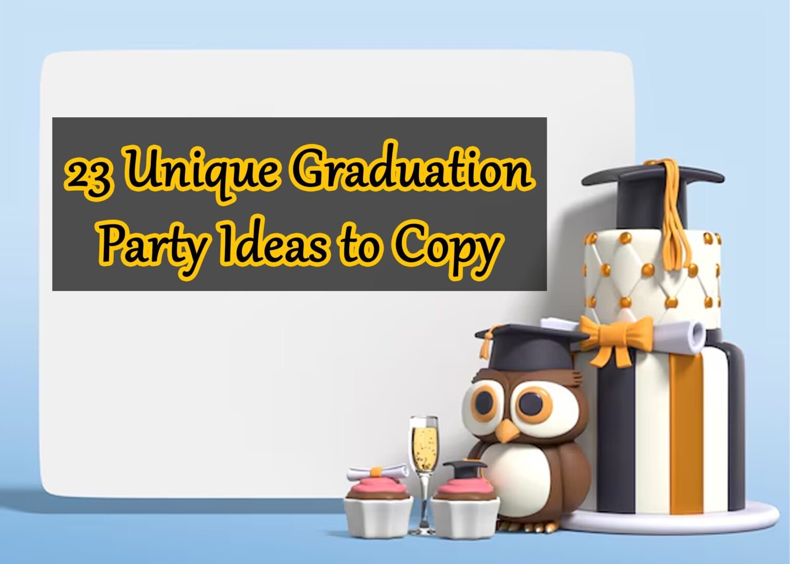 23 Unique Graduation Party Ideas to Copy - Party & Beyond!